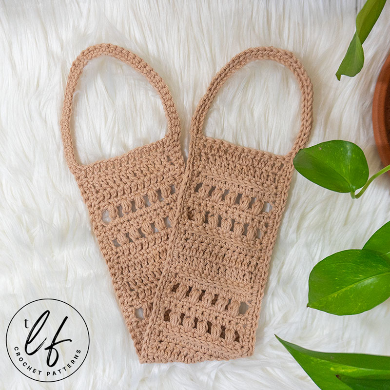 Crochet Back Scrubber Pattern | Eco Friendly Loofah